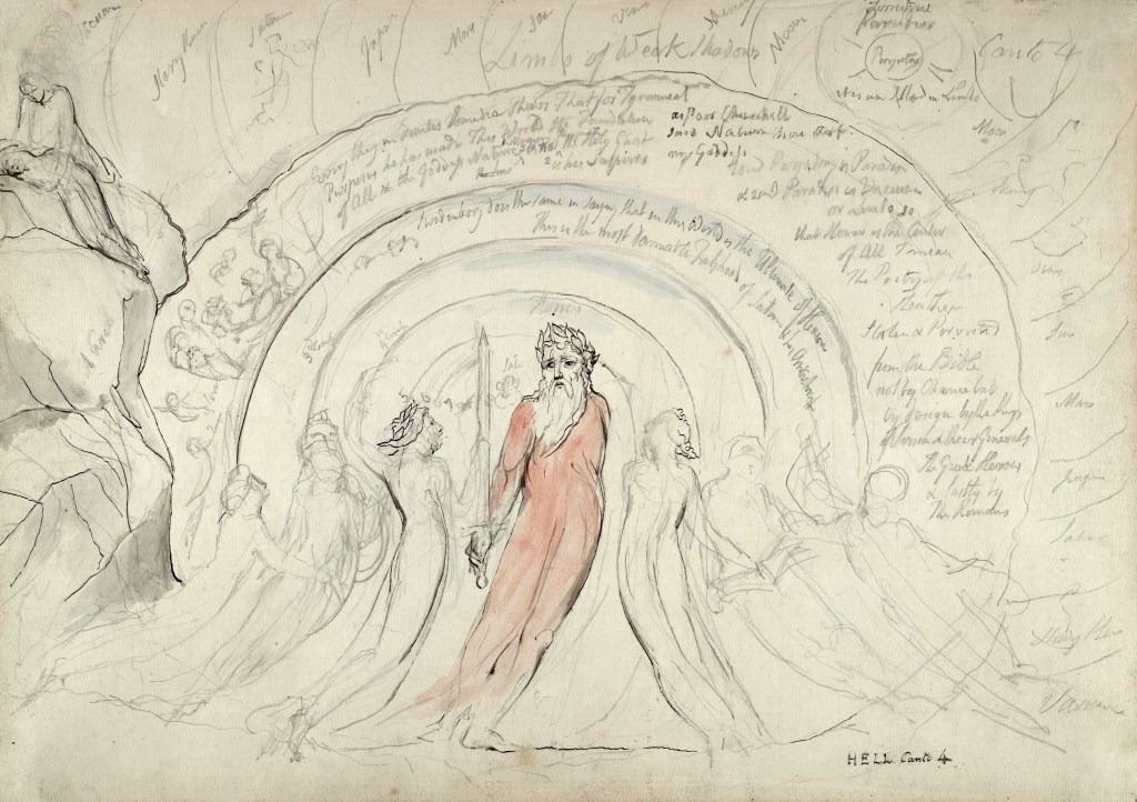 Blake’s Illustrations of Dante’s Hell, by Eric Pyle | thehumandivinedotorg