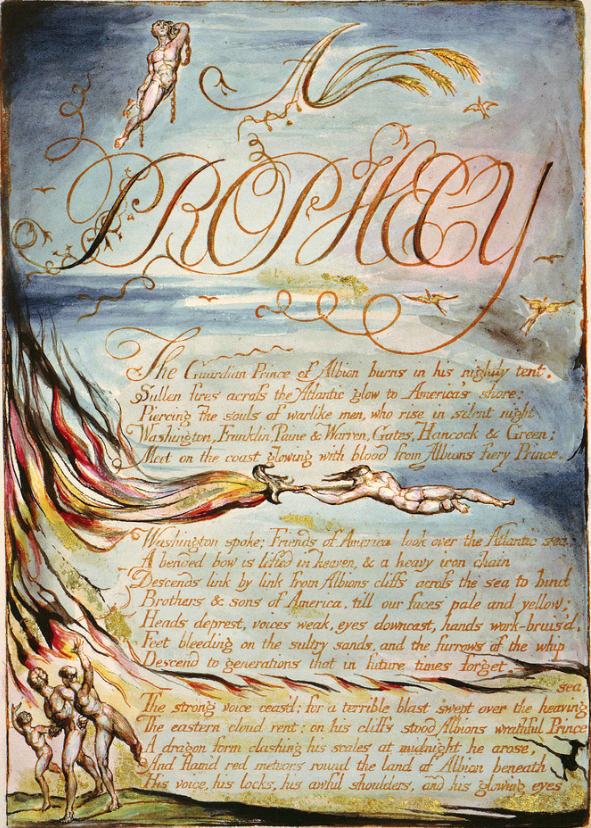 Burning Bright: Meteoric imagery in the works of William Blake, by A ...